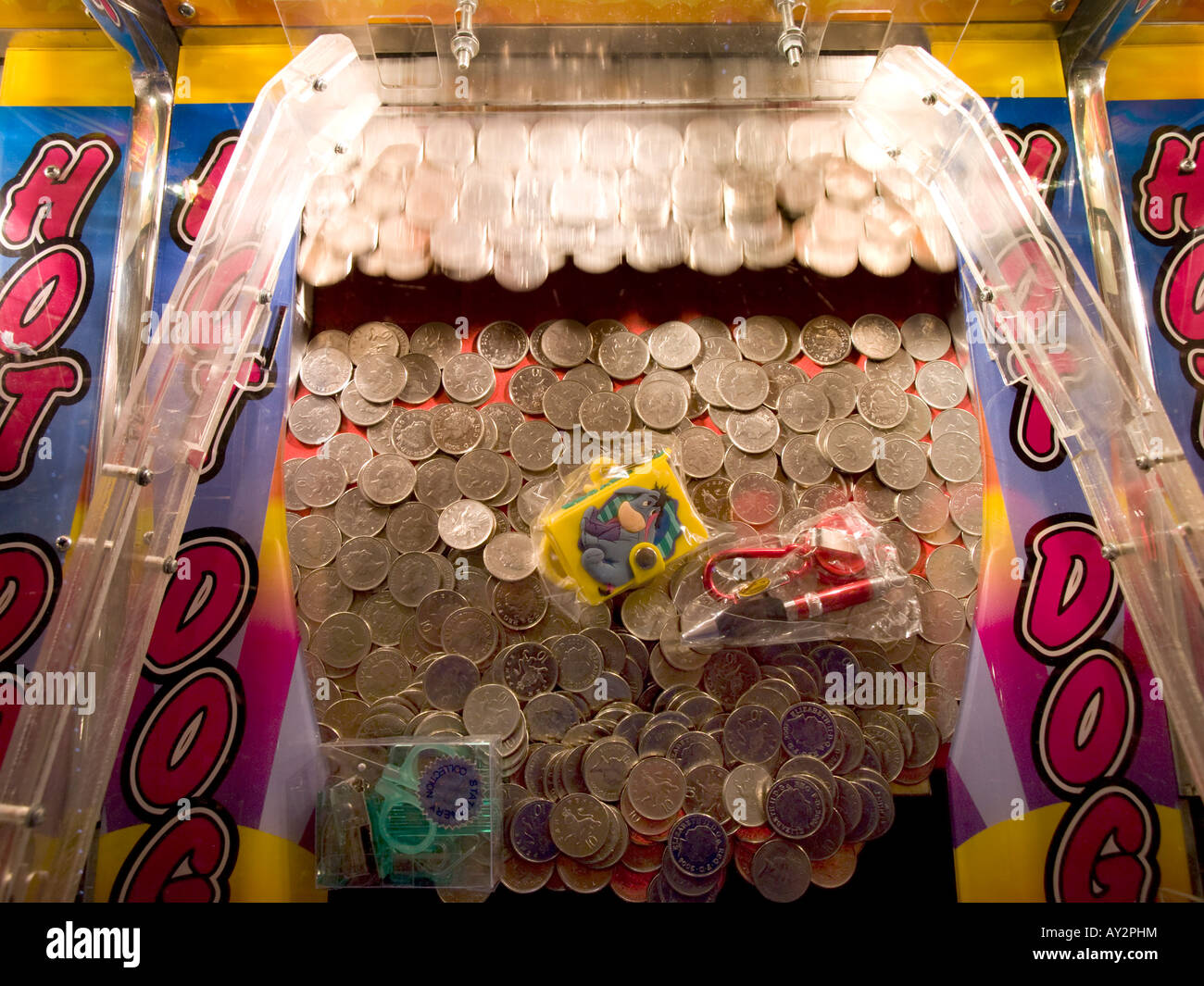 uk england brighton gambling slot machines Stock Photo - Alamy