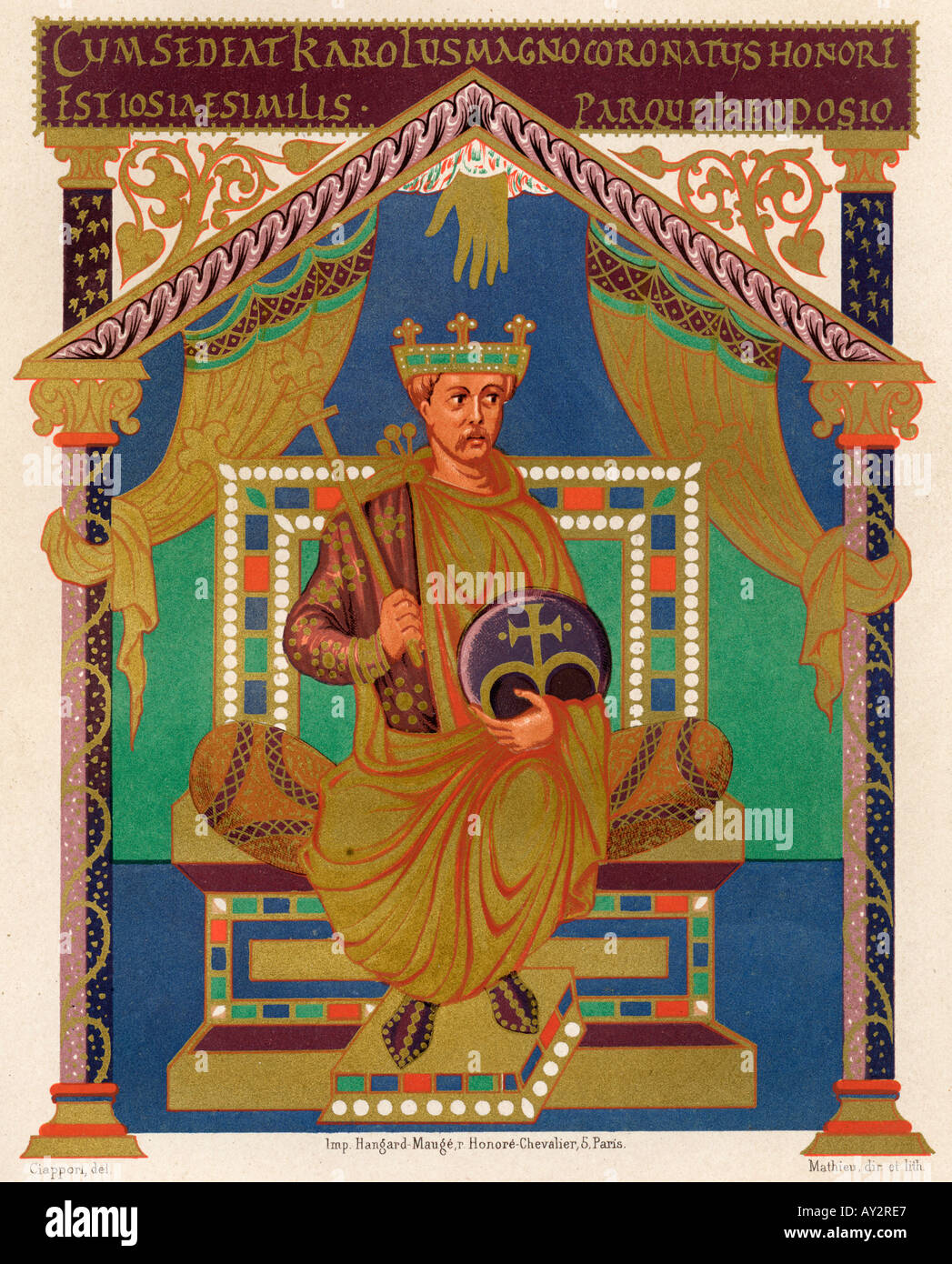 Charles ii coronation hi-res stock photography and images - Alamy