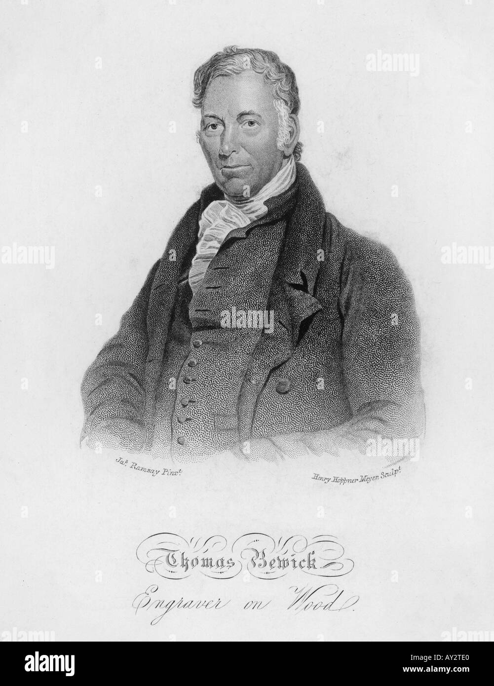Thomas Bewick Engraver Stock Photo - Alamy