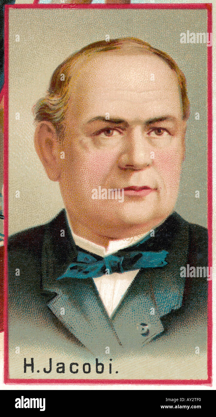 Moritz Hermann Jacobi Stock Photo - Alamy