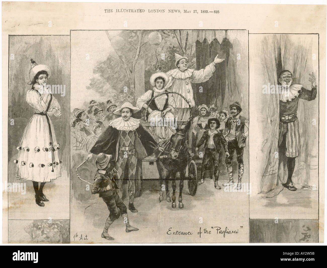 I pagliacci act 1 hi-res stock photography and images - Alamy