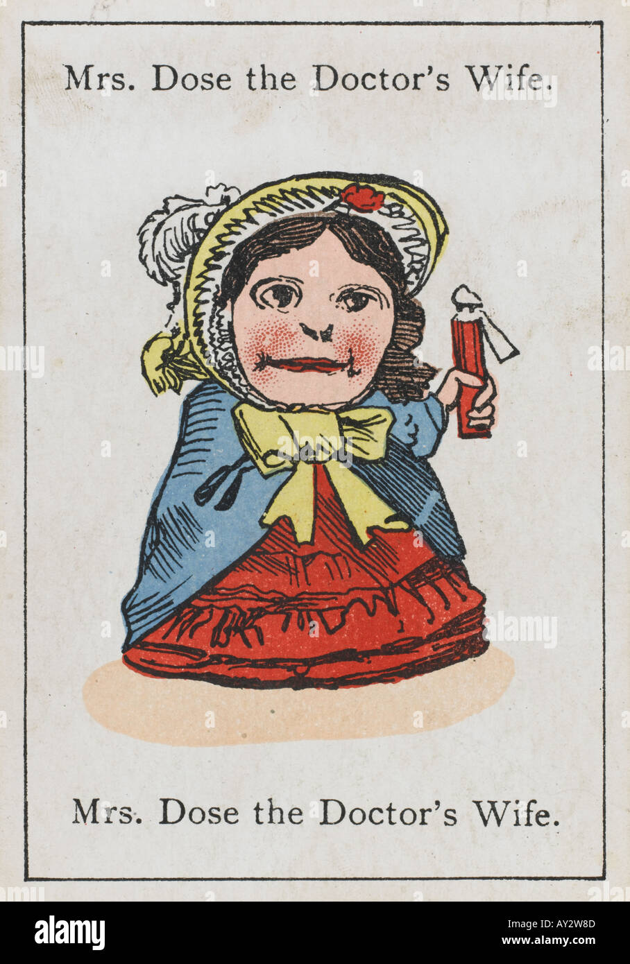 Happy Families Mrs Dose Stock Photo - Alamy