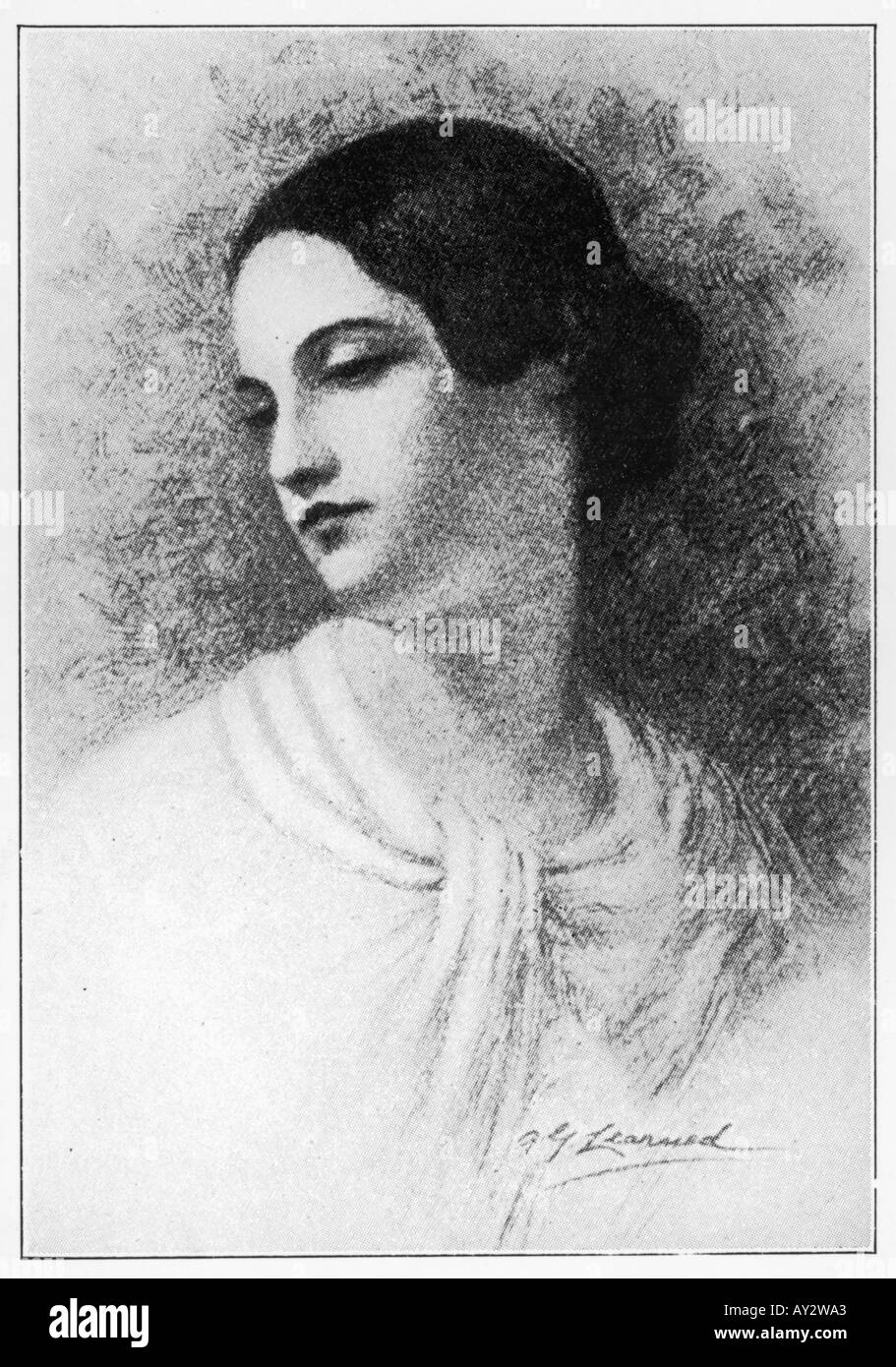 Virginia poe wife edgar allan poe hi-res stock photography and images ...