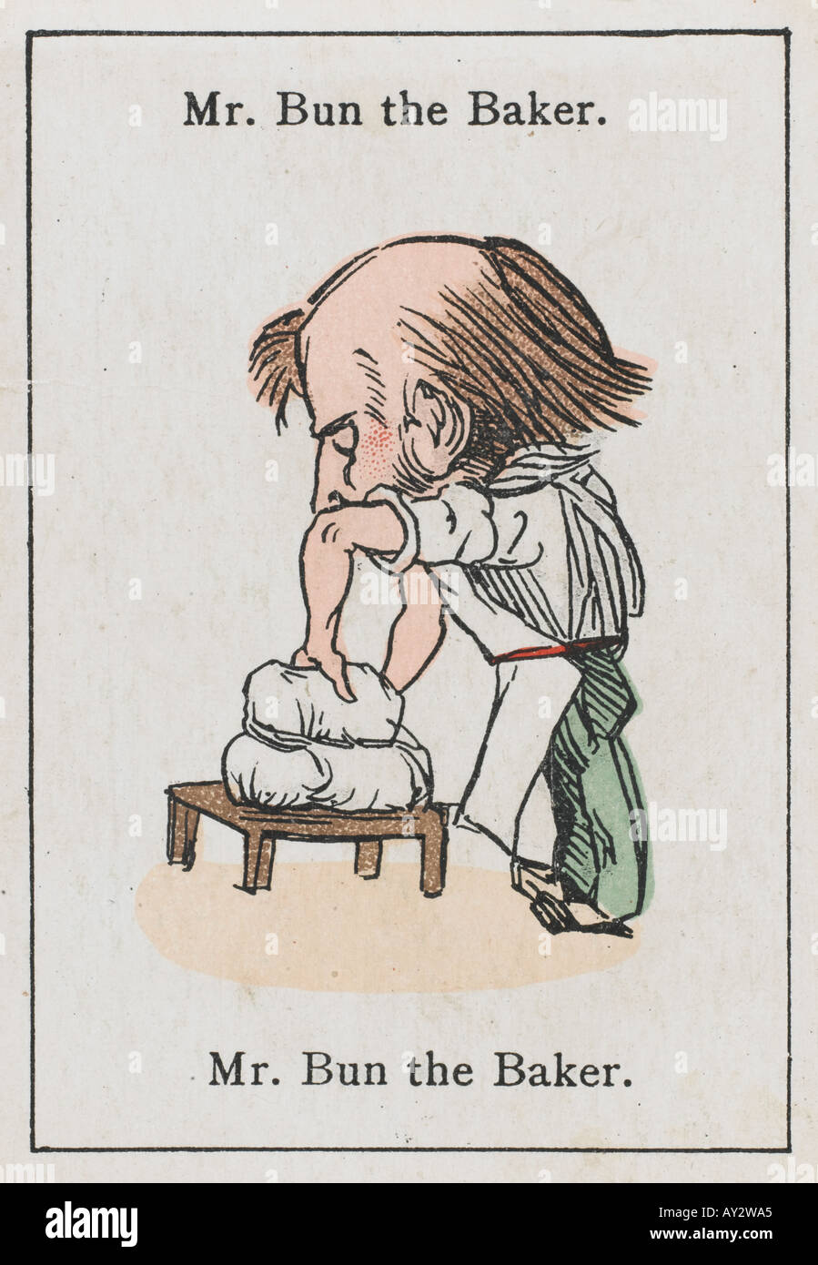 Happy Families Mr Bun Stock Photo - Alamy