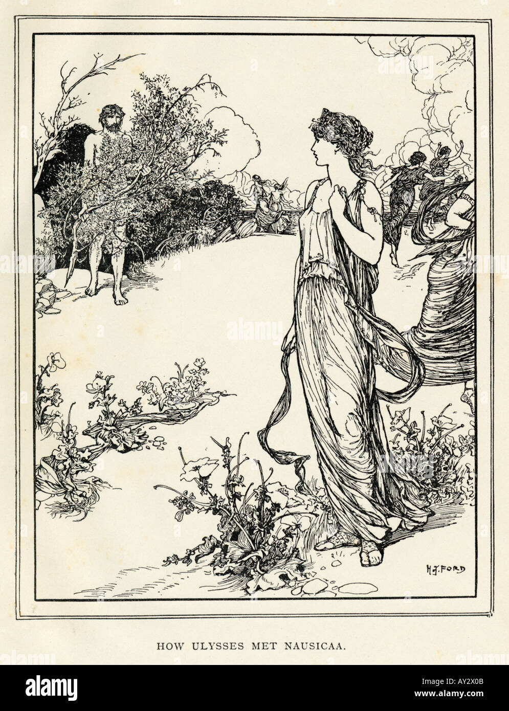 King Alcinous Portrait