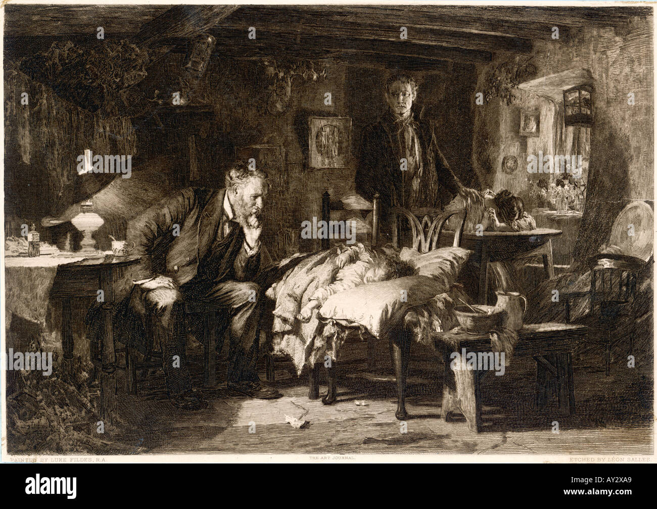 Fildes the doctor hi-res stock photography and images - Alamy