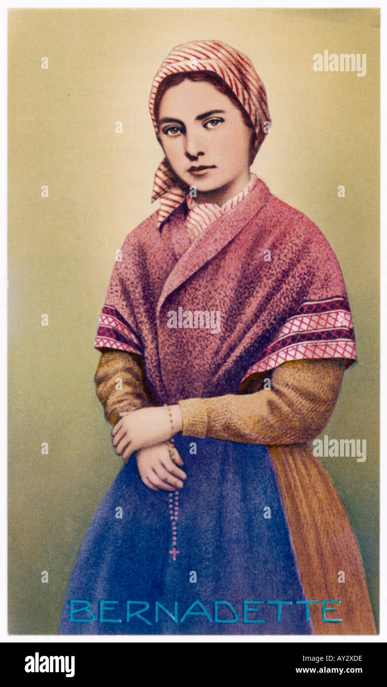 Bernadette of lourdes hi-res stock photography and images - Alamy