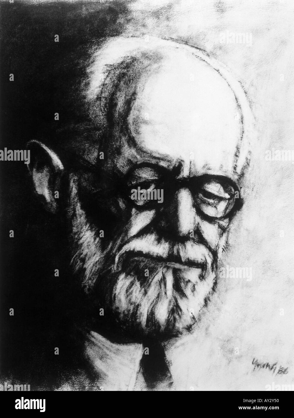 Sigmund Freud 1938 32b Stock Photo - Alamy