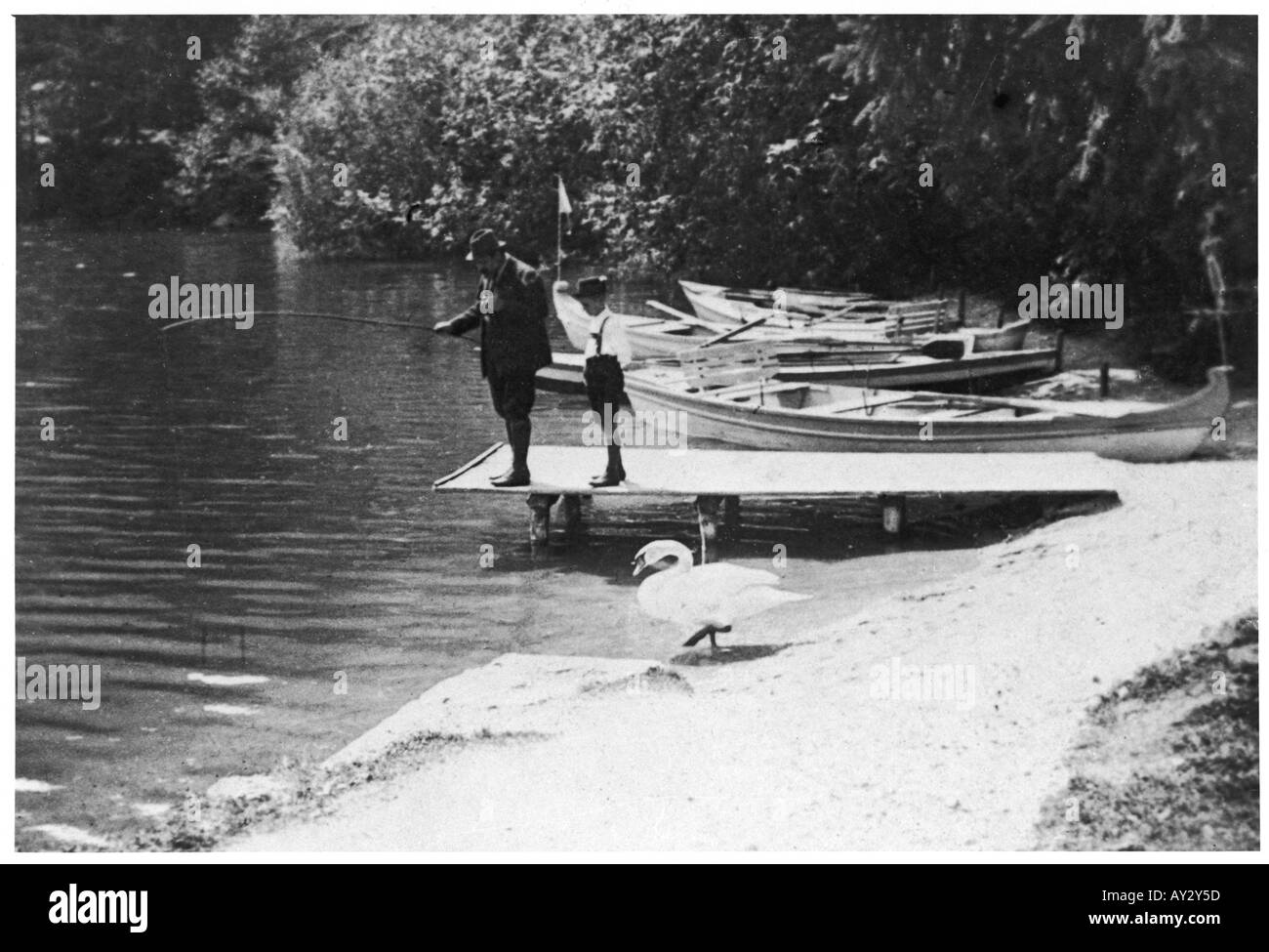 Son fish Black and White Stock Photos & Images - Alamy