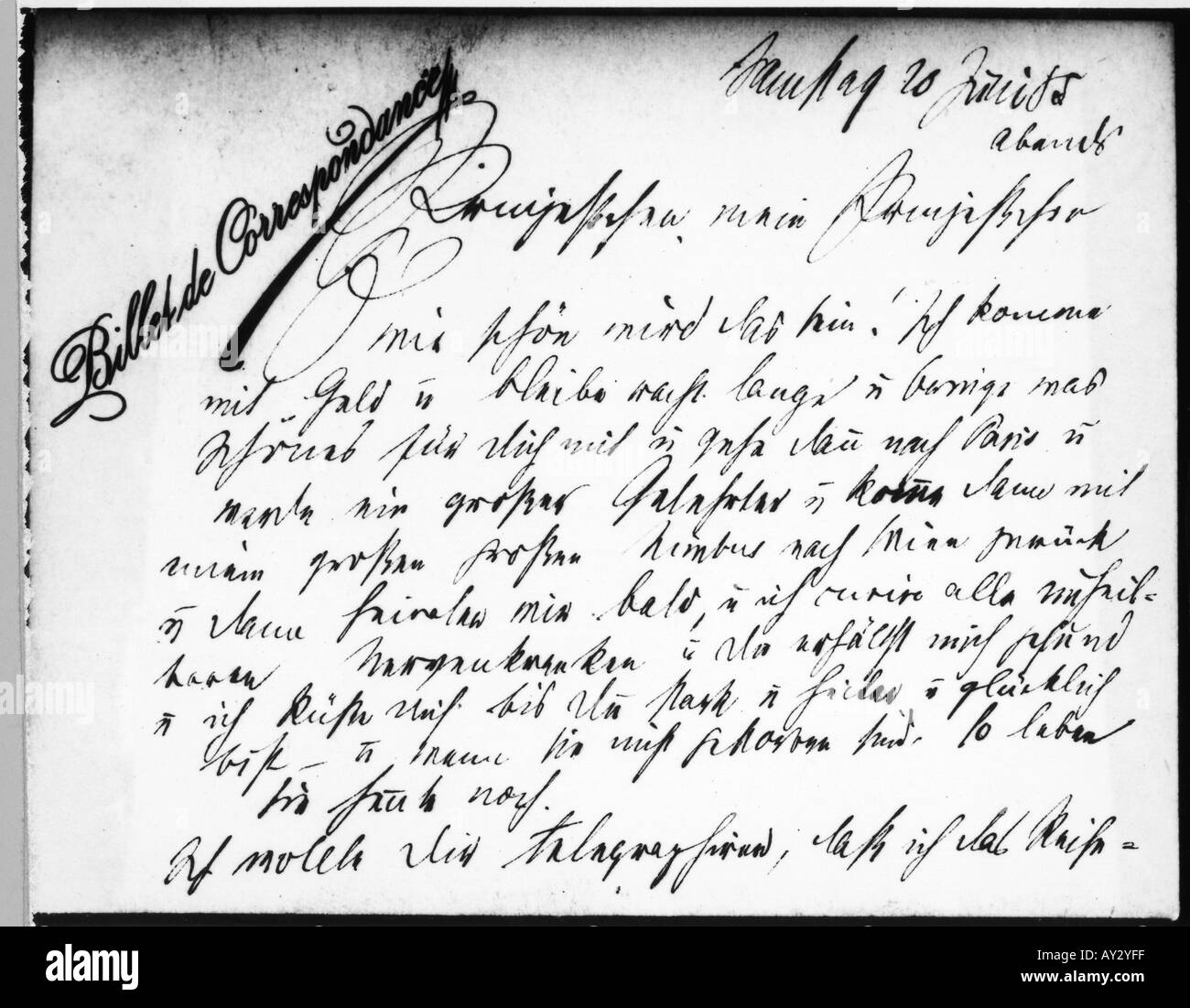 Berlin letter Black and White Stock Photos & Images - Alamy