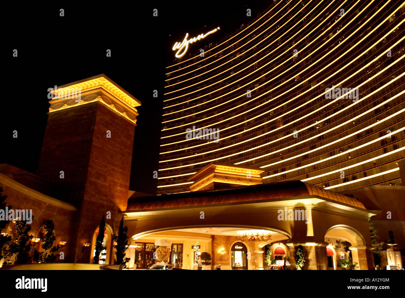 Wynn Hotel Exterior Las Vegas Stock Photo - Alamy