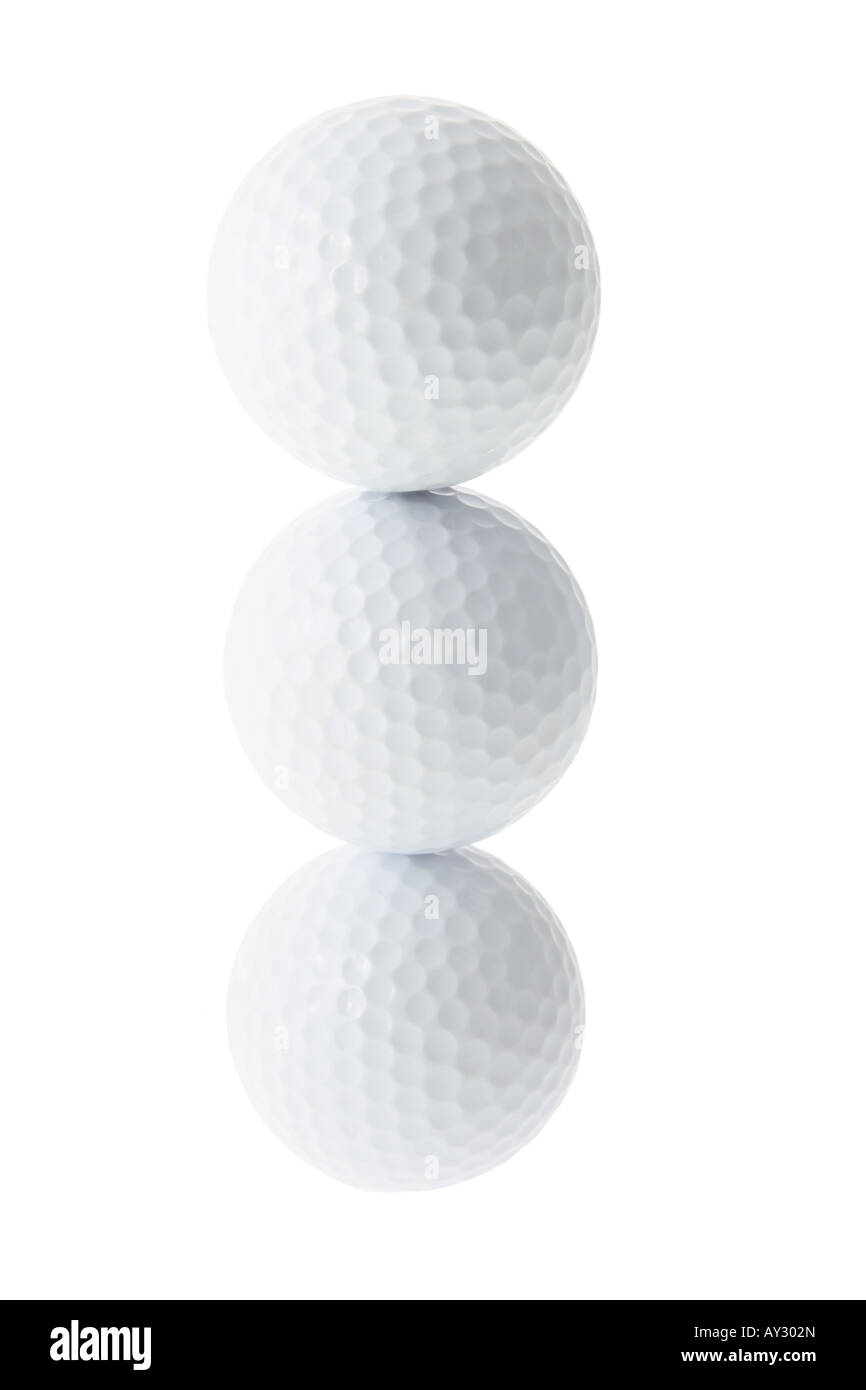 Stack of Golf Balls Stock Photo - Alamy
