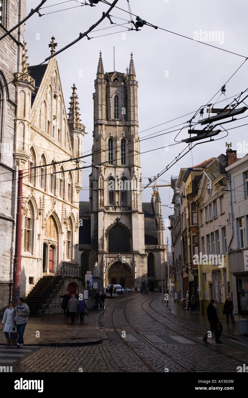 Ghent altarpiece st bavo cathedral hi-res stock photography and images ...