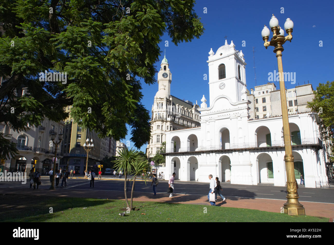 Cabildo Colonial Town Hall in Plaza Mayo Micro Centro Buenos Aires ...