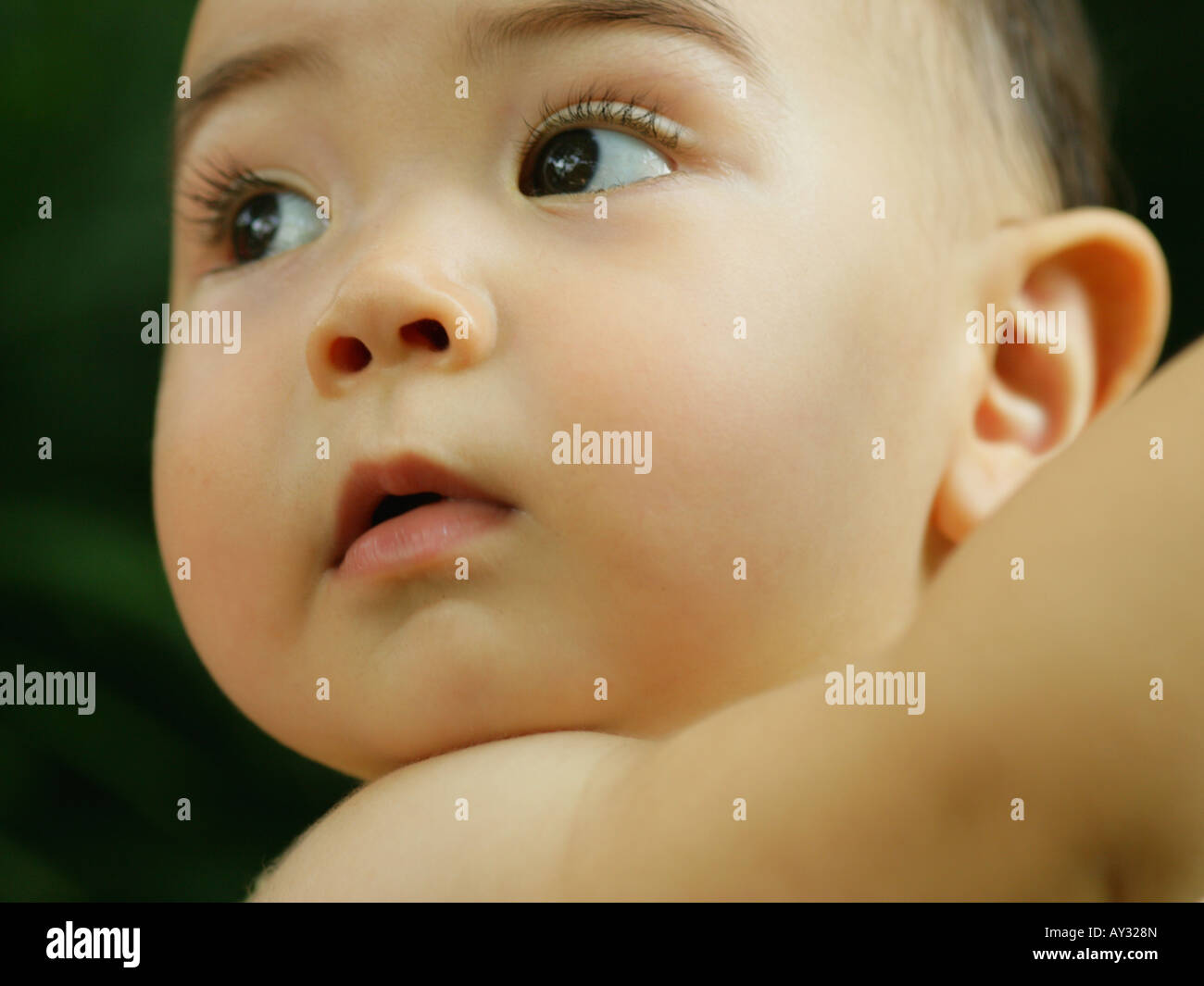 Close-up of a baby girl Stock Photo - Alamy