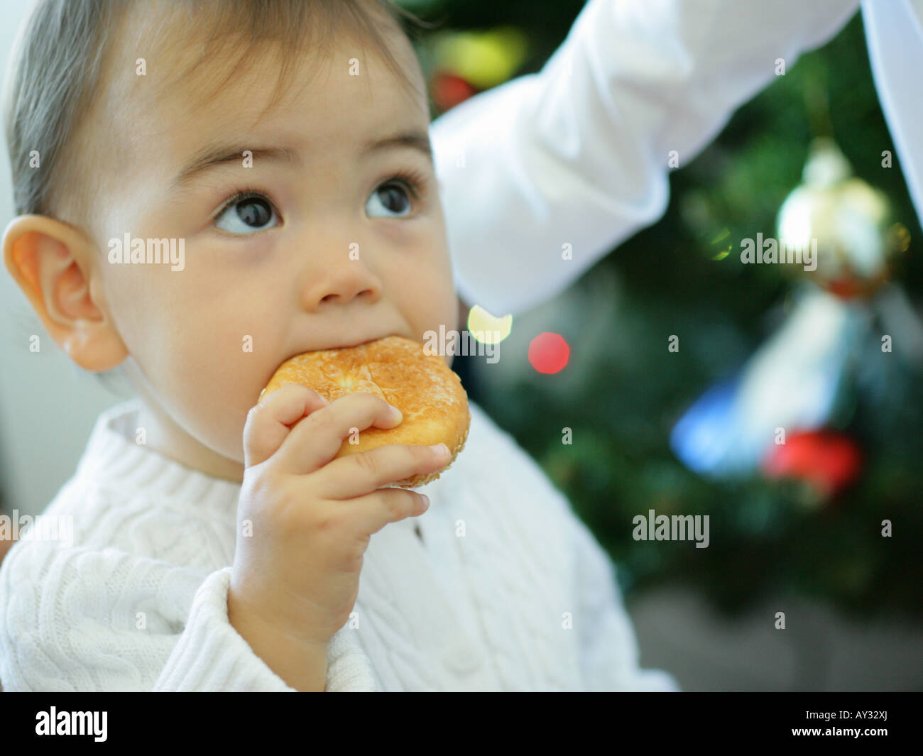 Girl eating a donut hi-res stock photography and images - Alamy