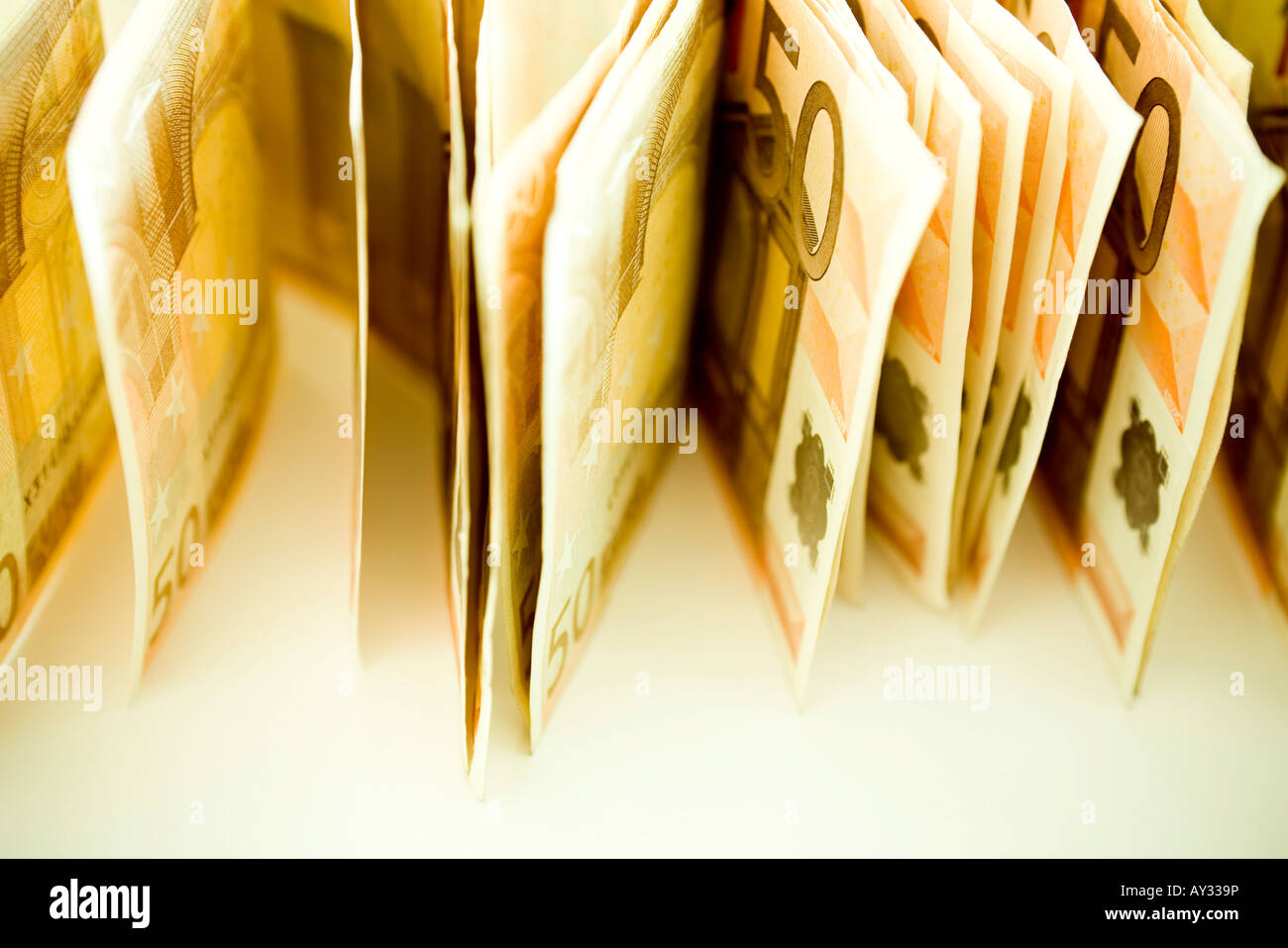 Bank notes European Union 50 Euro Stock Photo - Alamy