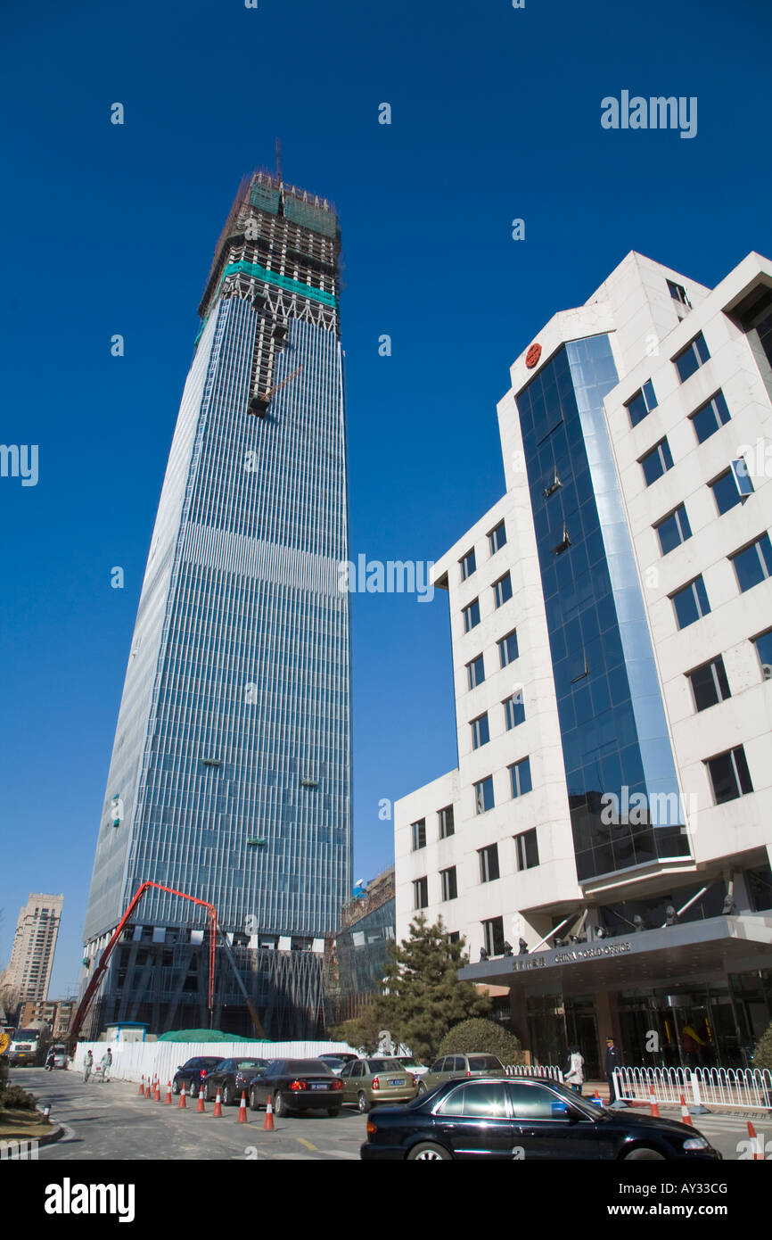 China World Trade Center under Construction March 2008 CWTC will be the ...