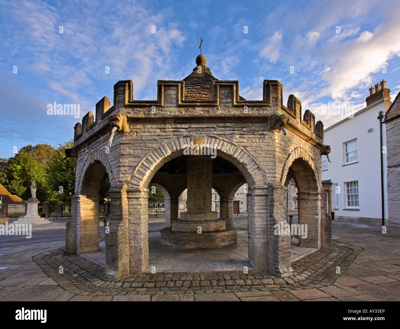 Buttercross, Somerton, Somerset, England Stock Photo - Alamy