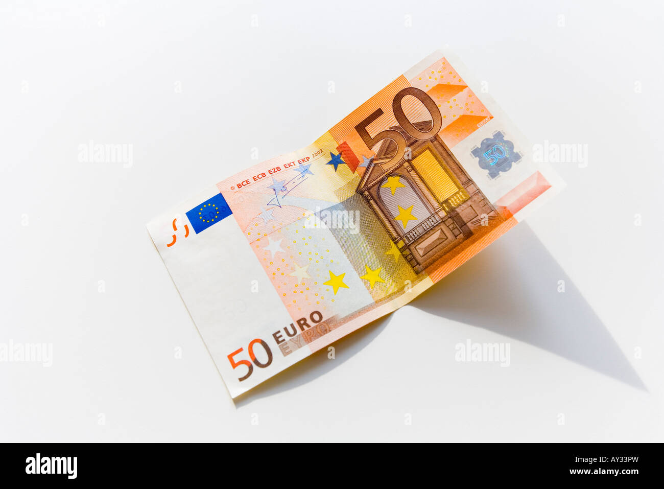 Bank notes European Union 50 Euro Stock Photo - Alamy