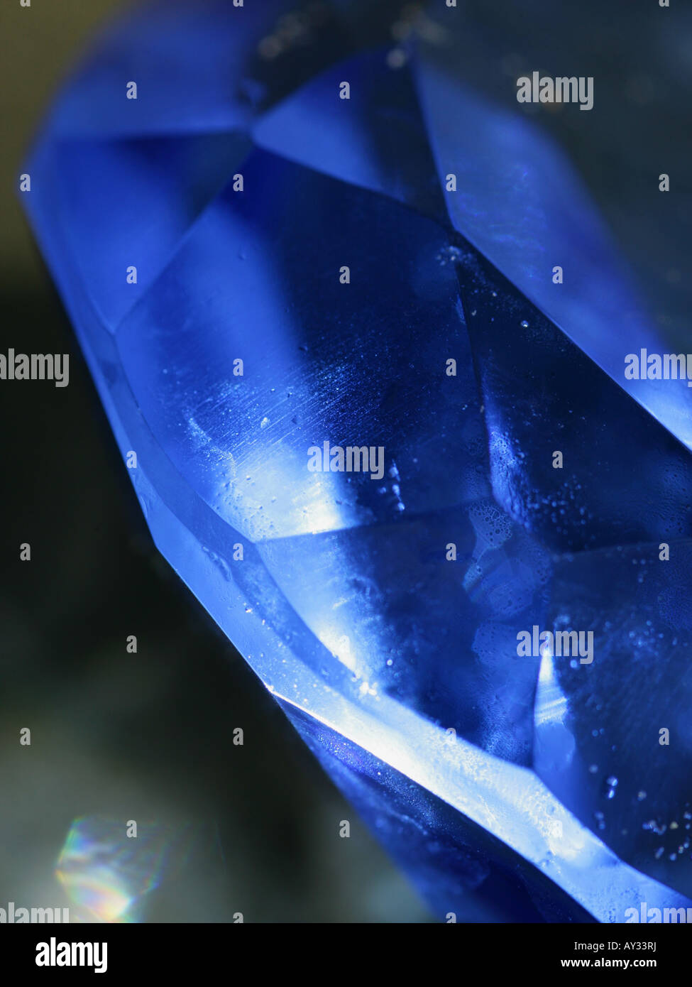 Close-up of a diamond-cut glass Stock Photo - Alamy