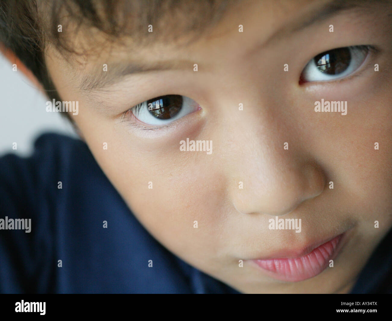 Portrait of a boy Stock Photo - Alamy