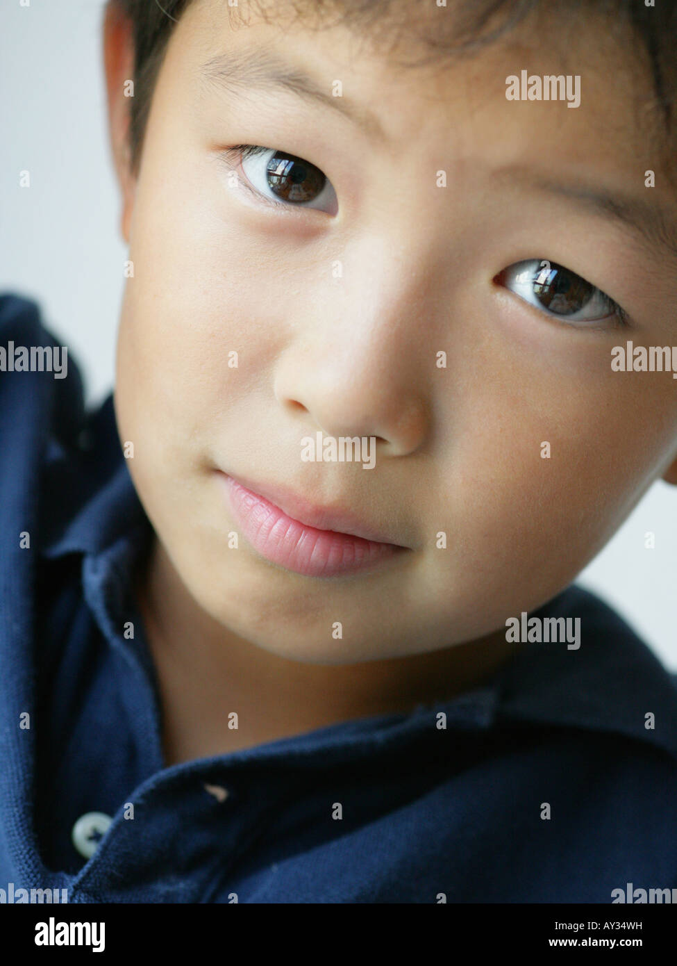Portrait of a boy Stock Photo - Alamy