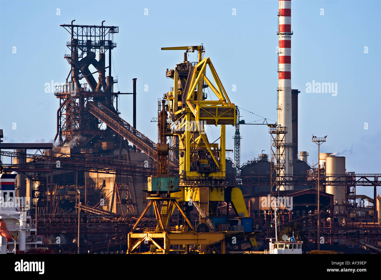 Power plant in Piombino port Tuscany Italy Stock Photo - Alamy