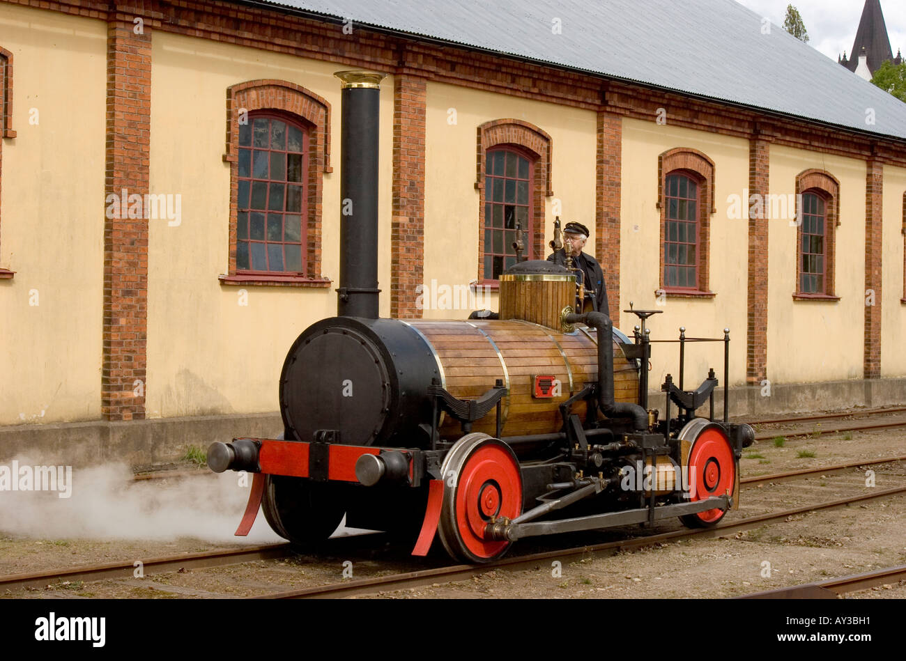 Old steam engine Stock Photo - Alamy