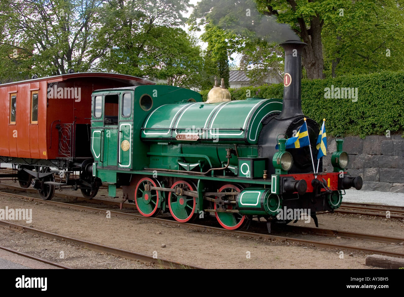 Old steam engine Stock Photo - Alamy