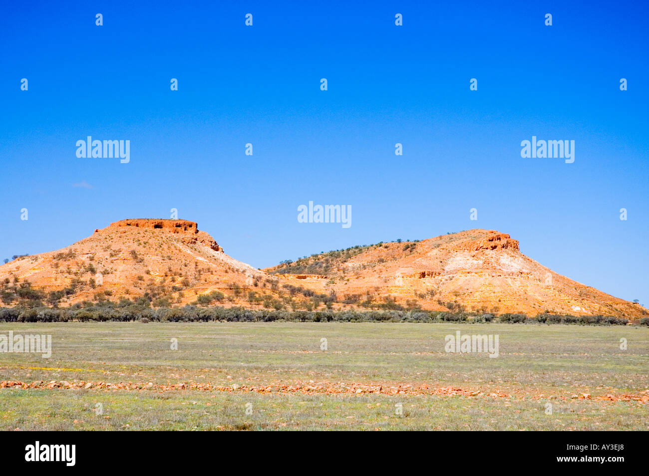 From the desert floor Stock Photo - Alamy