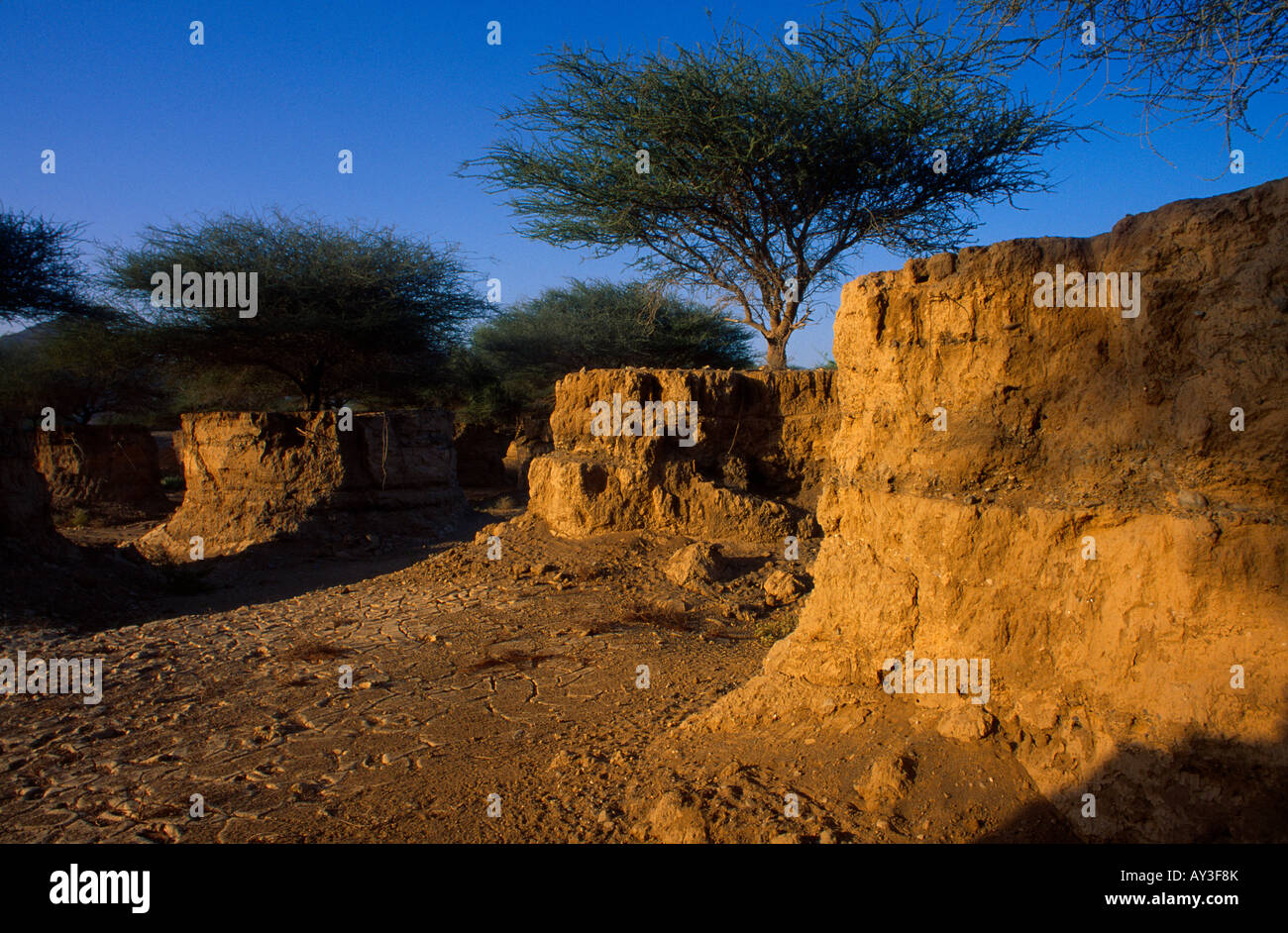 Sharjah UAE Wadi Seasonal River Soil Erosion Stock Photo - Alamy
