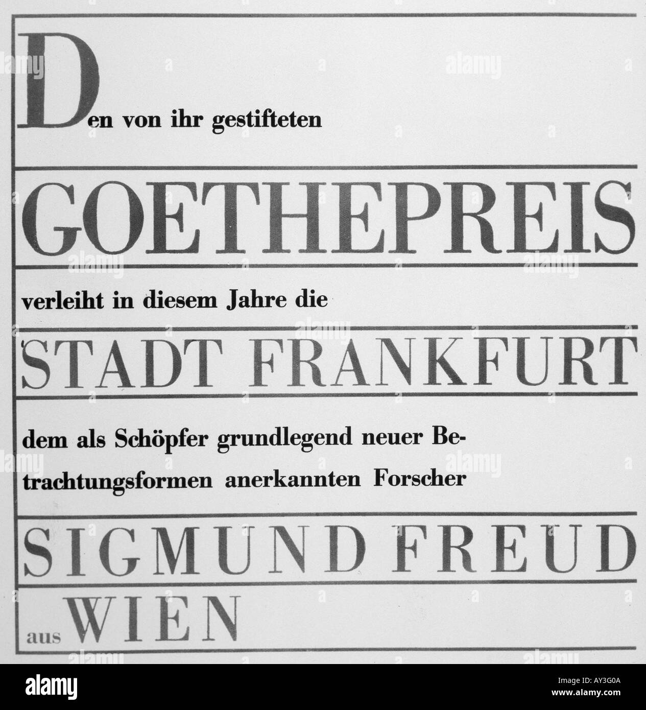 Goethe letters hi-res stock photography and images - Alamy