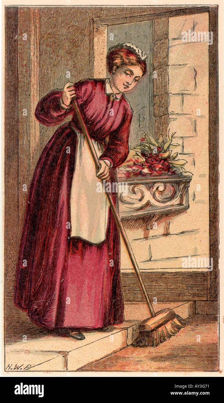 Victorian housemaid hi-res stock photography and images - Alamy