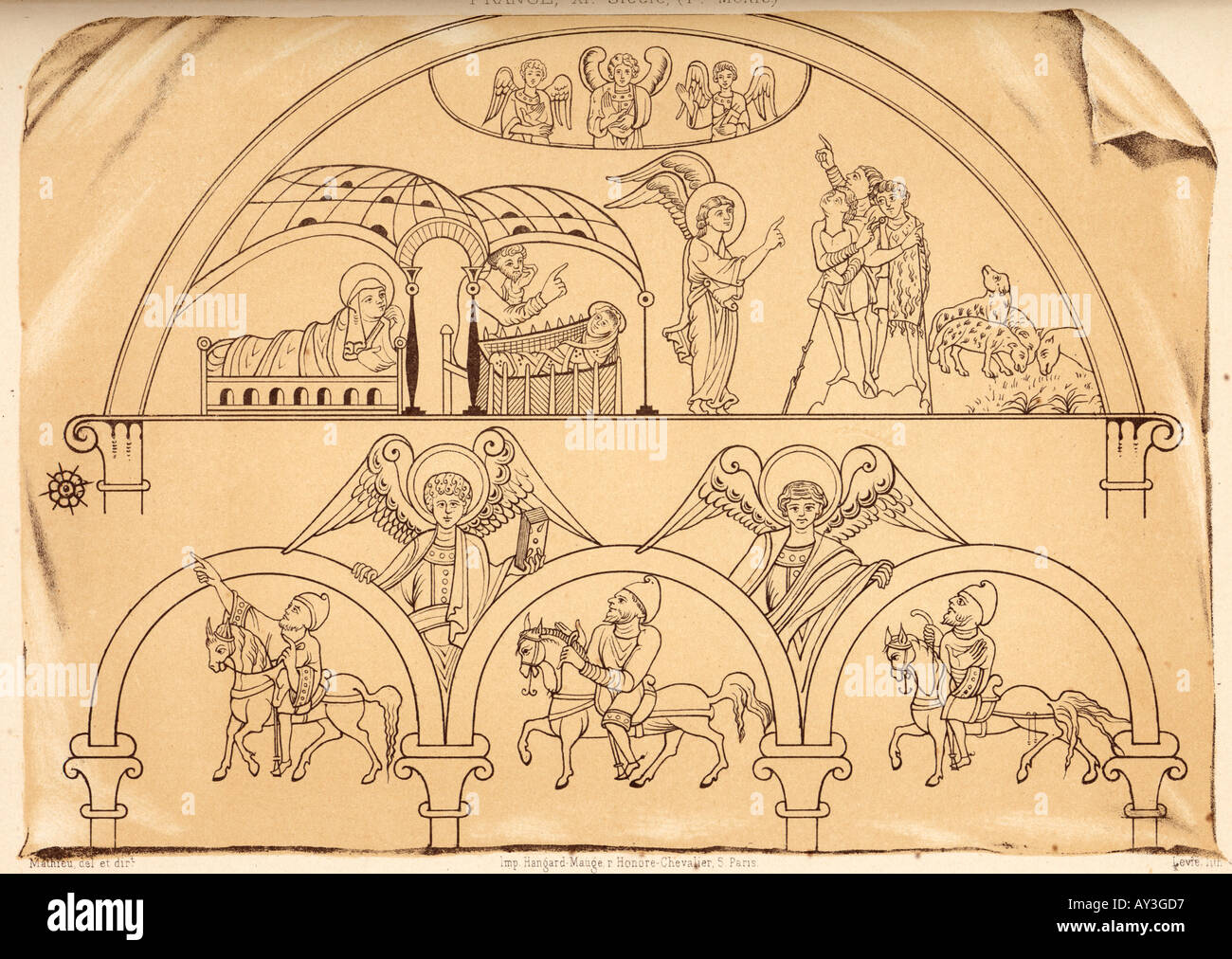 Medieval angel hi-res stock photography and images - Alamy