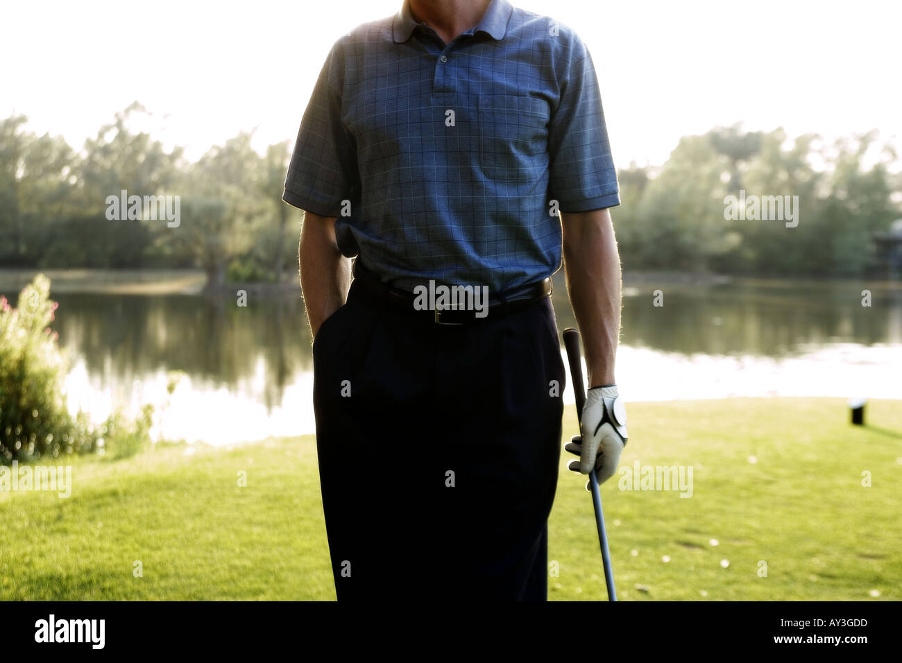 Relaxed golfer hi-res stock photography and images - Alamy