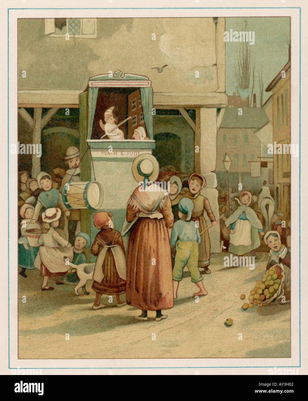 Punch Judy Townsend Stock Photo - Alamy