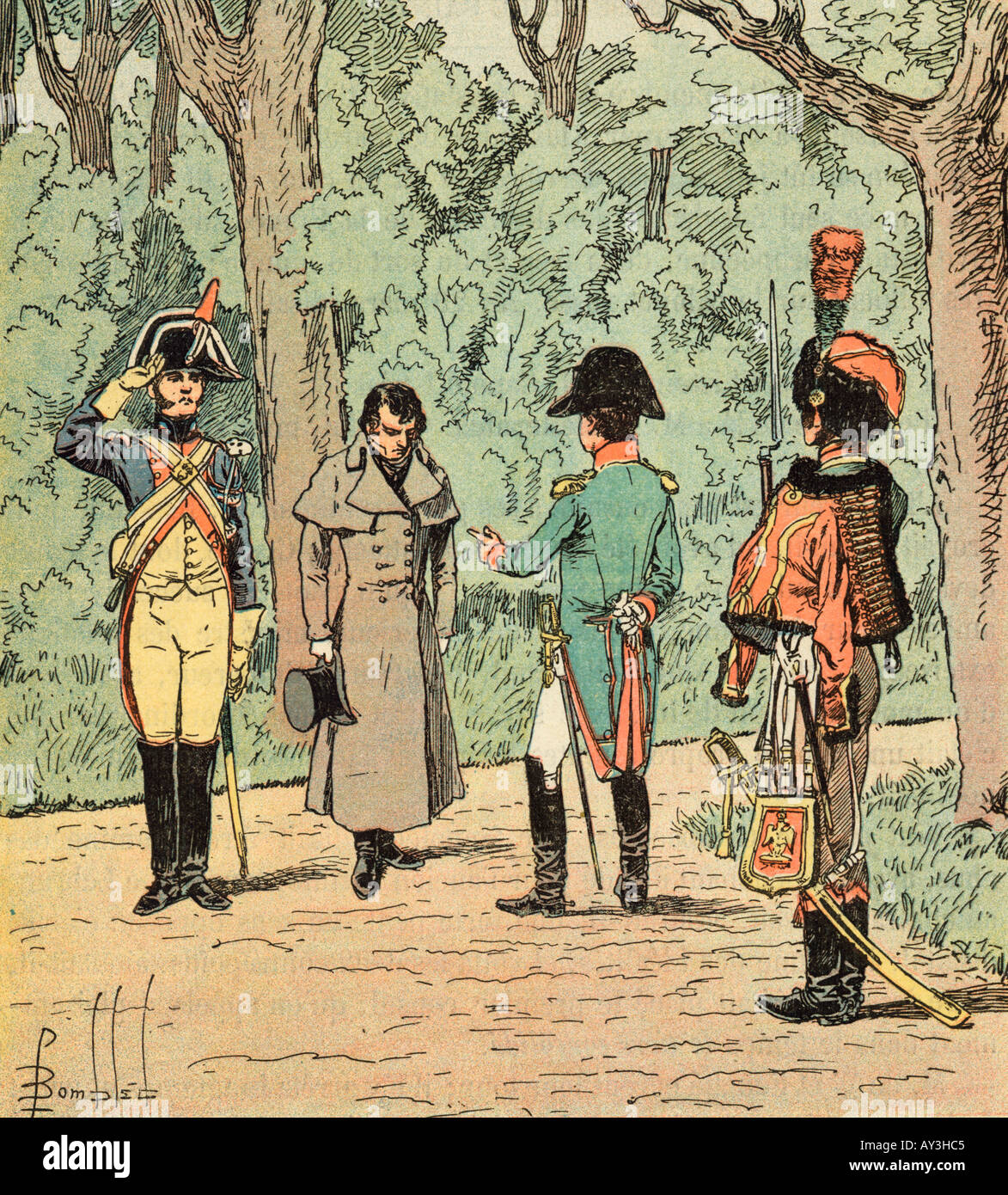 Metternich and napoleon hi-res stock photography and images - Alamy