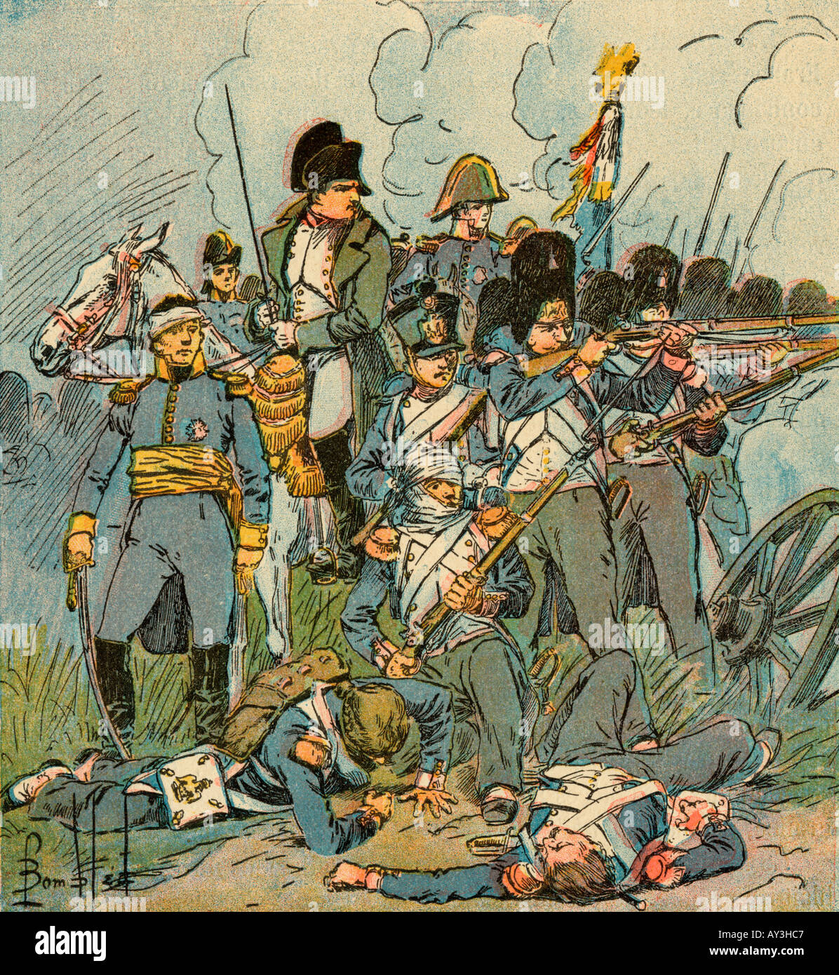 Napoleon waterloo hi-res stock photography and images - Alamy