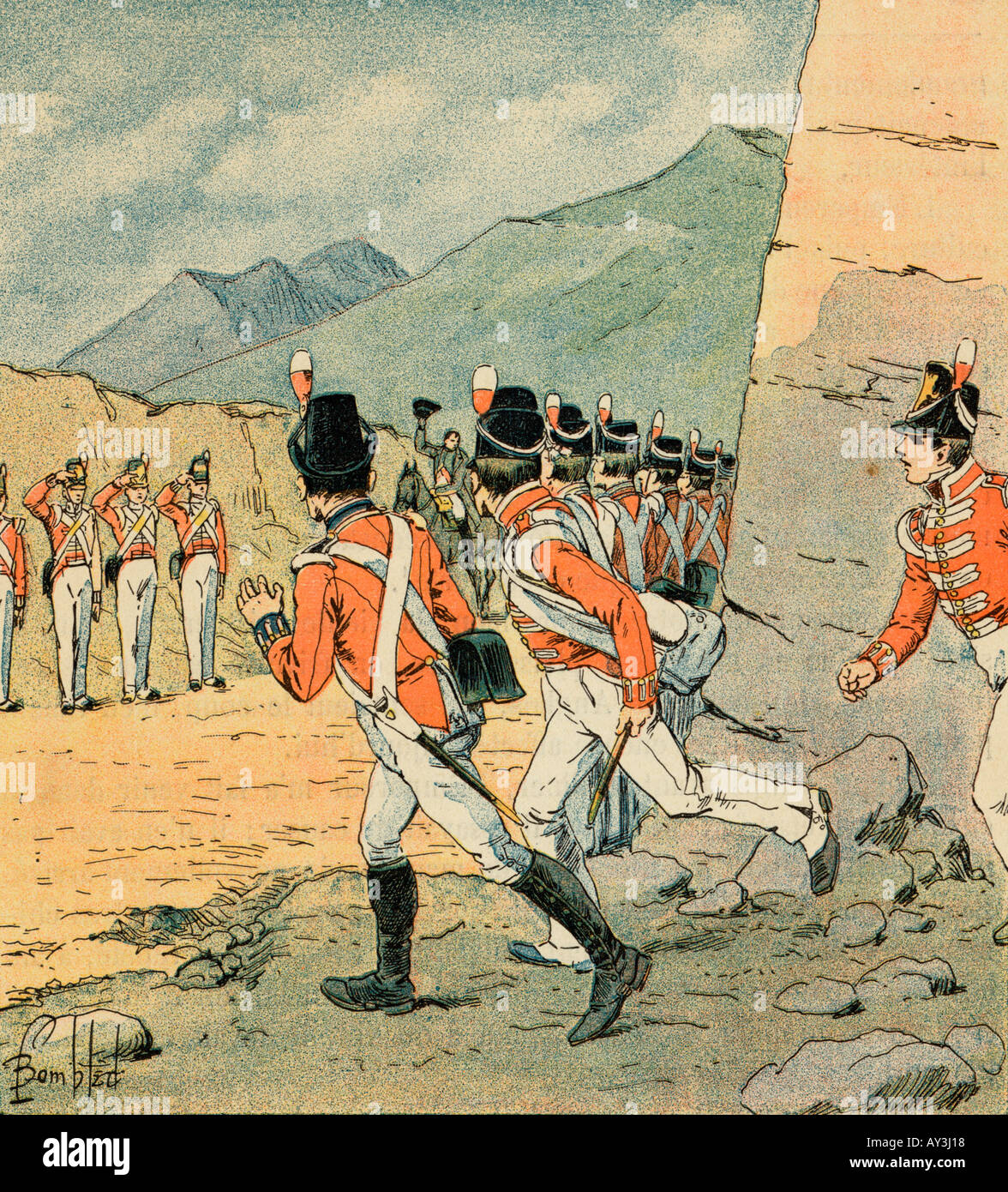 Looking At Napoleon Stock Photo - Alamy