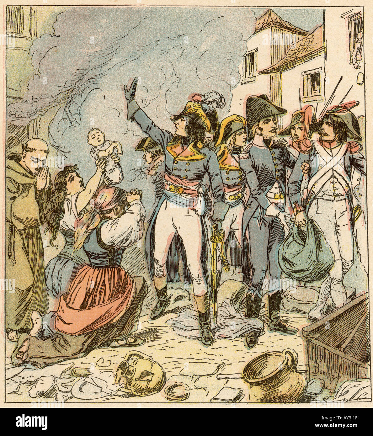 Napoleon In Rome Stock Photo - Alamy