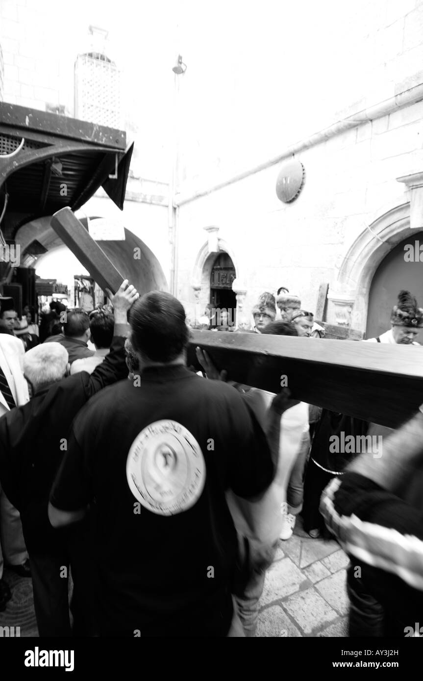 Station of the Cross,Via Dolorosa Easter ,Jerusalem Stock Photo - Alamy