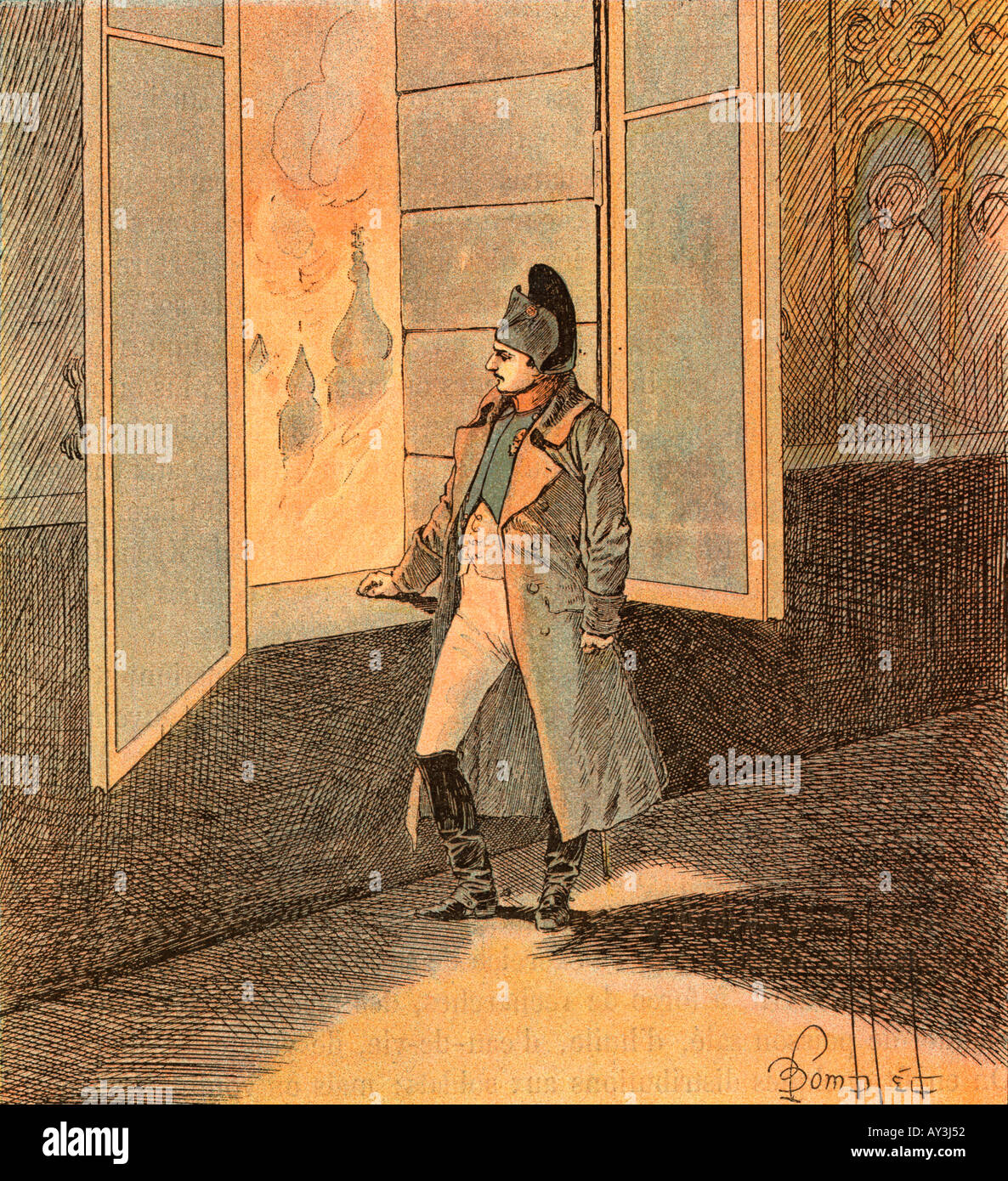 Napoleon and russian campaign hi-res stock photography and images - Alamy