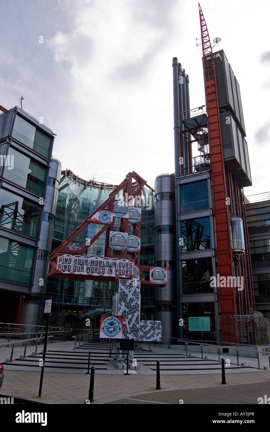 Channel Headquarters In Horseferry Road High Resolution Stock ...