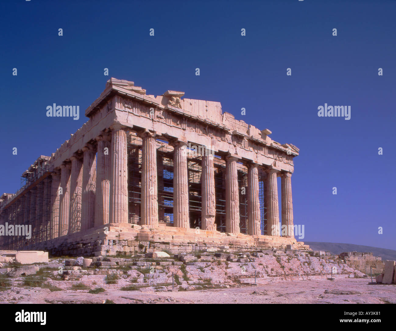 Greece Athens Acropolis Parthenon Stock Photo - Alamy