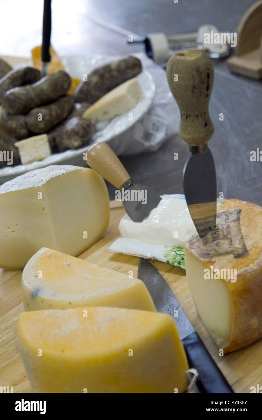 italian cheese ready to be served Stock Photo - Alamy