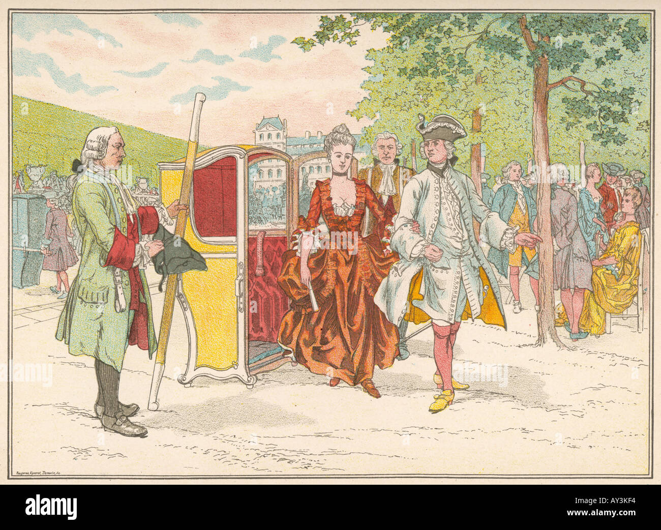 Sedan chair hi-res stock photography and images - Alamy