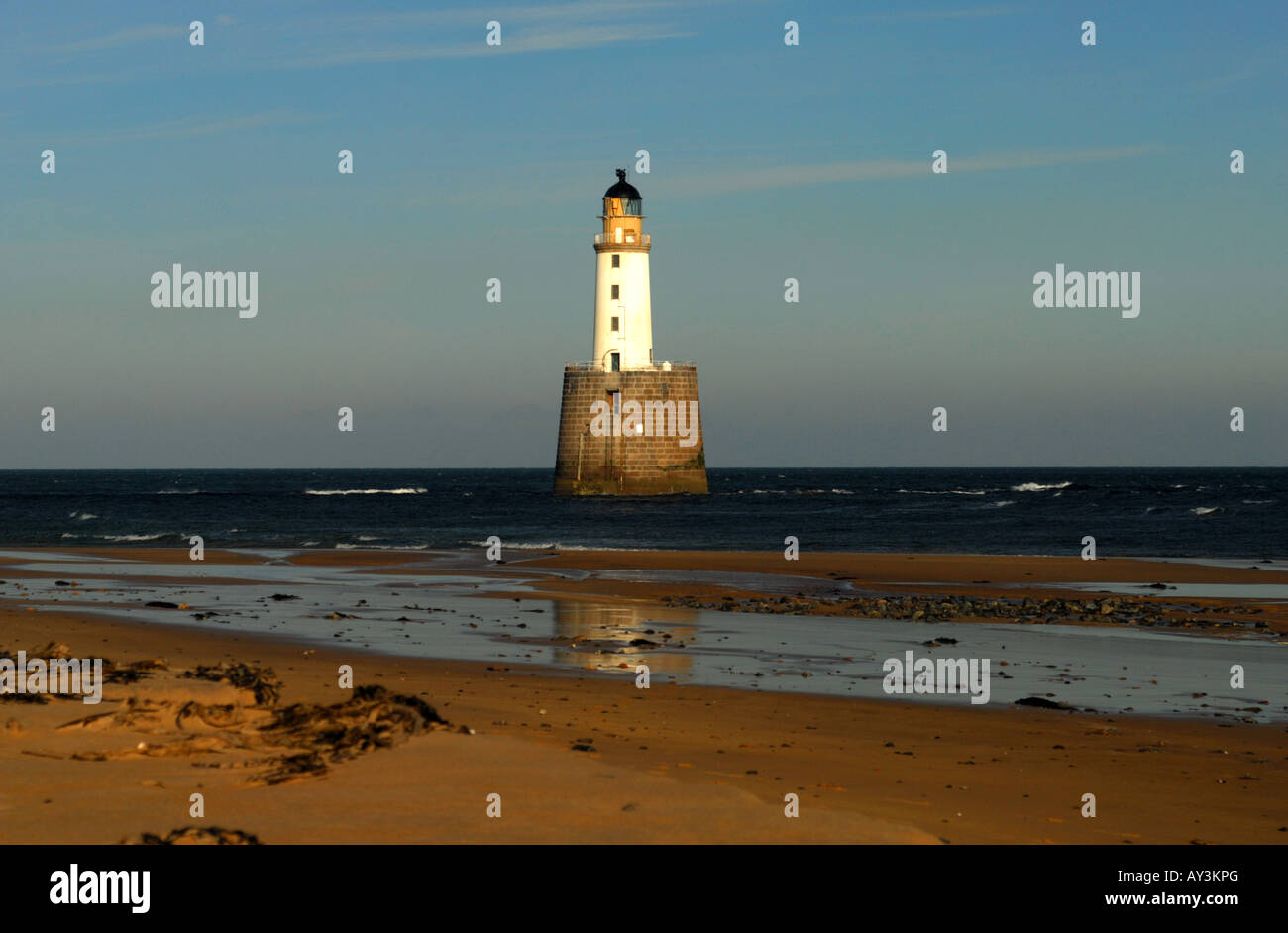 Rattray Head lighthouse north east Scotland Stock Photo - Alamy
