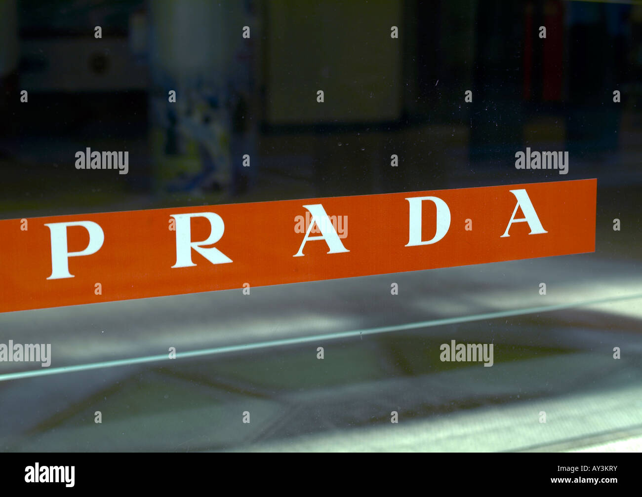 Prada Italy Sign Milan Stock Photo - Alamy