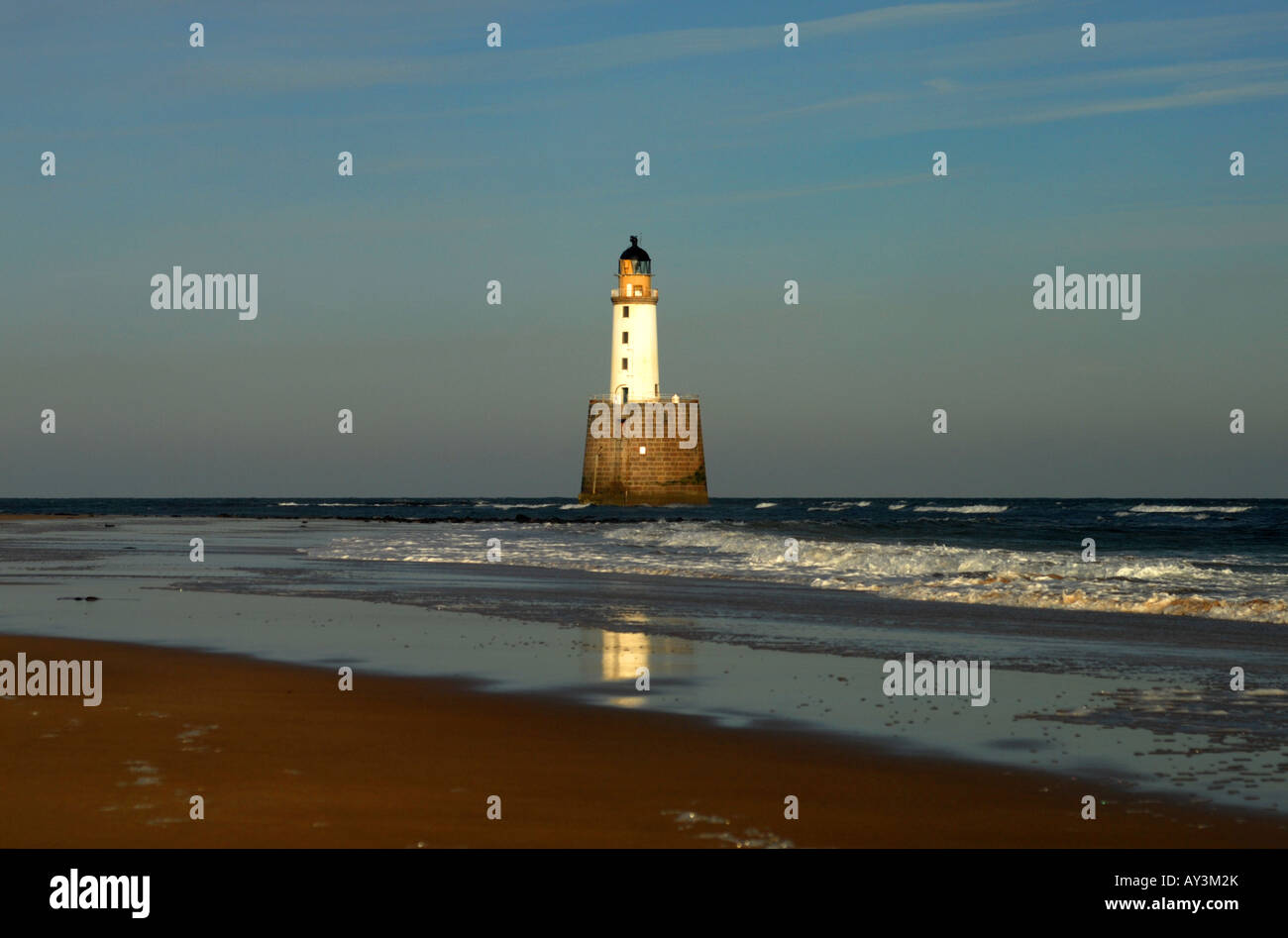 Rattray Head lighthouse north east Scotland Stock Photo - Alamy